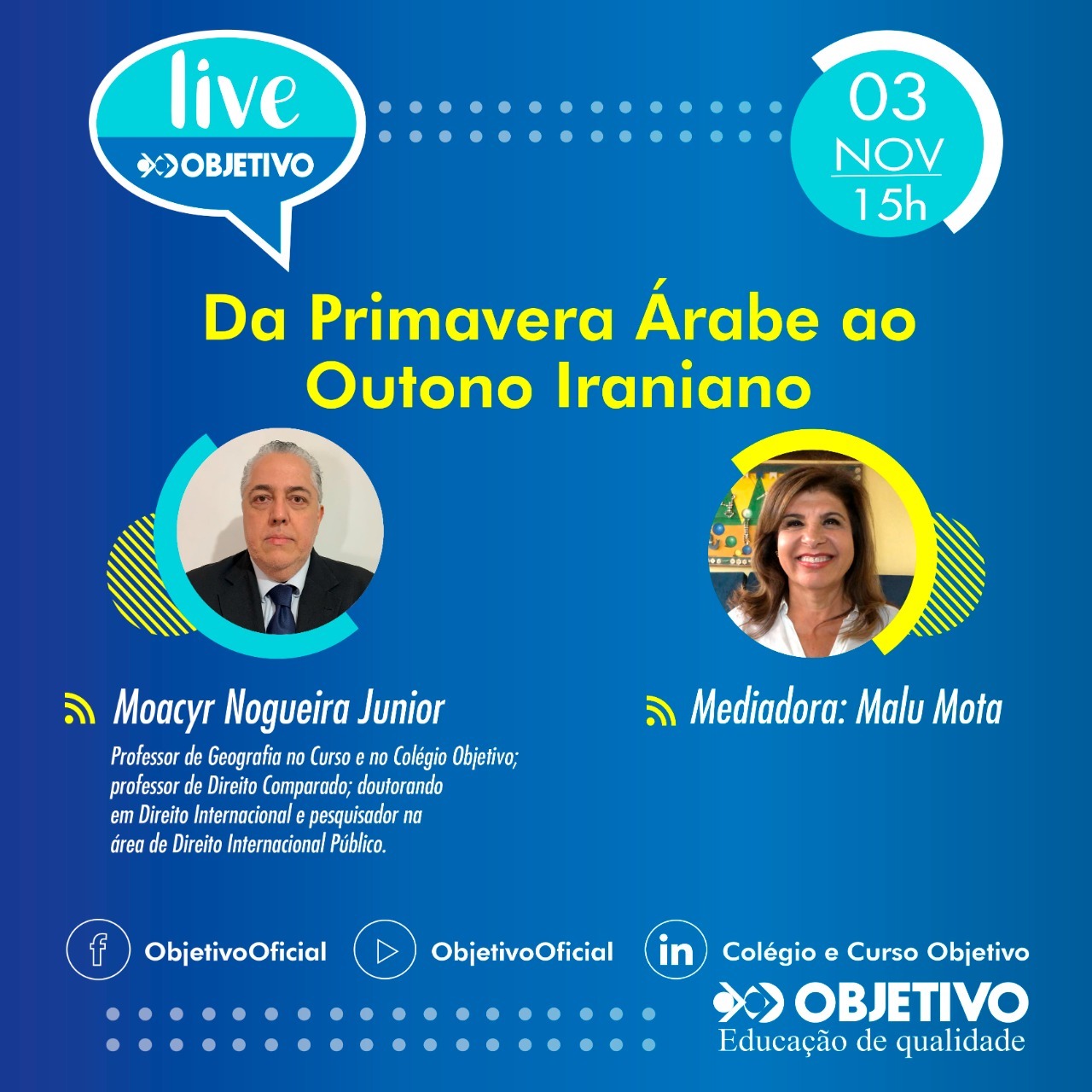 Atenção vestibulando: Objetivo explica em live tudo sobre a Primavera ...