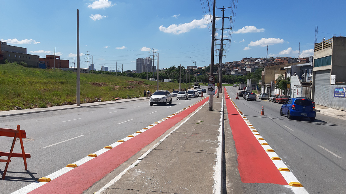 Barueri constrói ciclovia e ciclofaixa interligando Aldeia ao Parque ...
